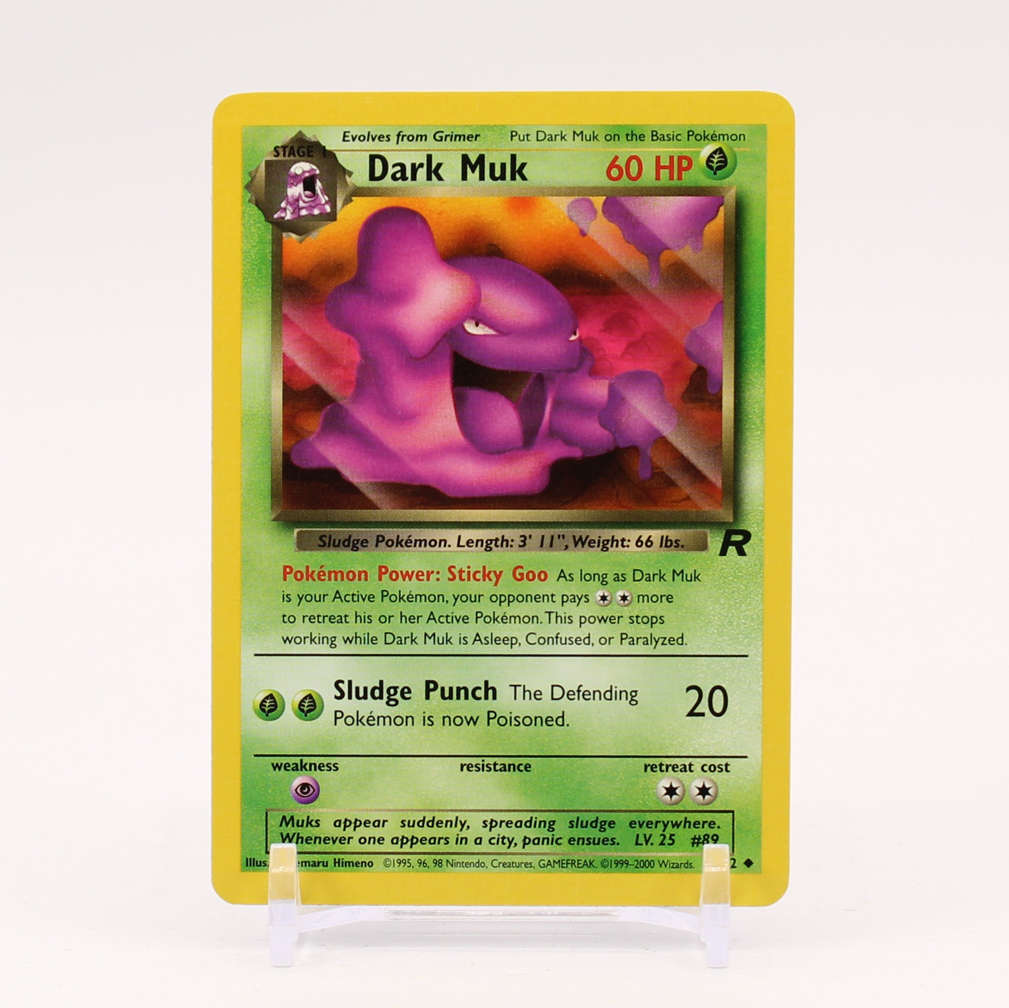 Dark Muk - 41/82 Team Rocket Unlimited Pokemon - NM – Key Items ...