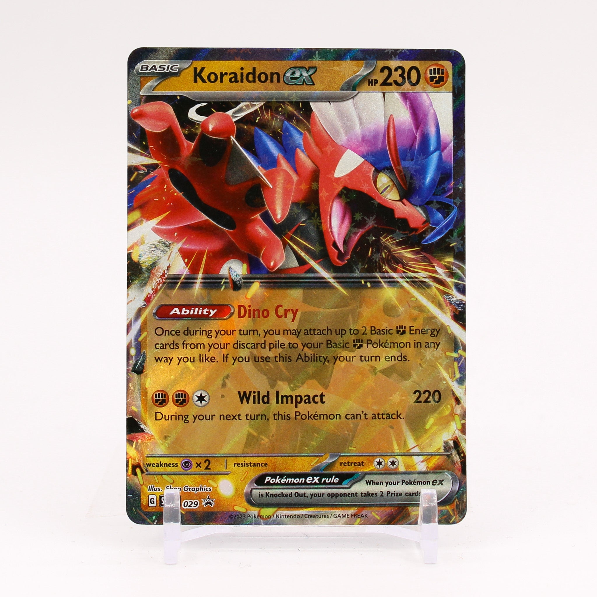 Koraidon ex - SVP 029 Black Star Promo Pokemon - NM/MINT – The ...
