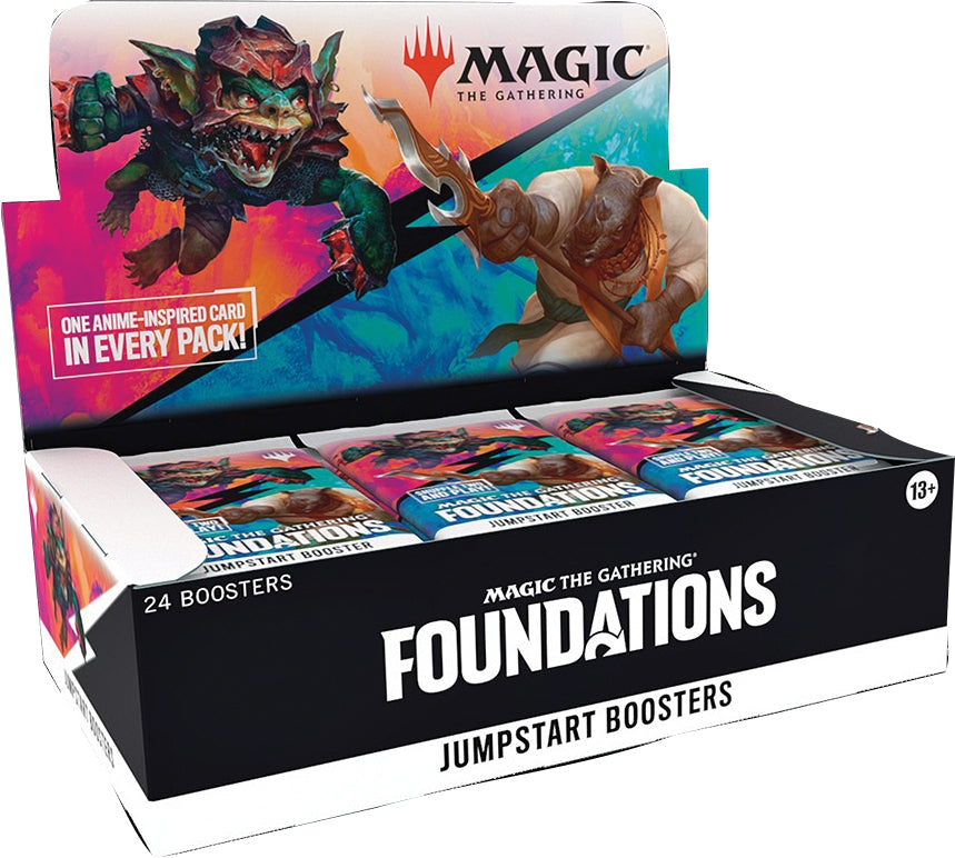 Magic The Gathering Jumpstart Booster Box - Foundations (24 Packs ...