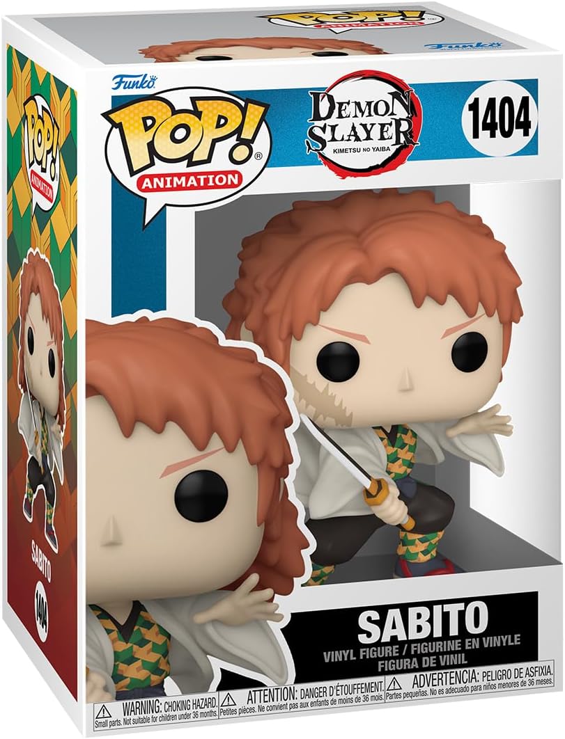 Funko Pop - Demon Slayer Vinyl Figure - Sabito 1404 – The PokéTrade ...
