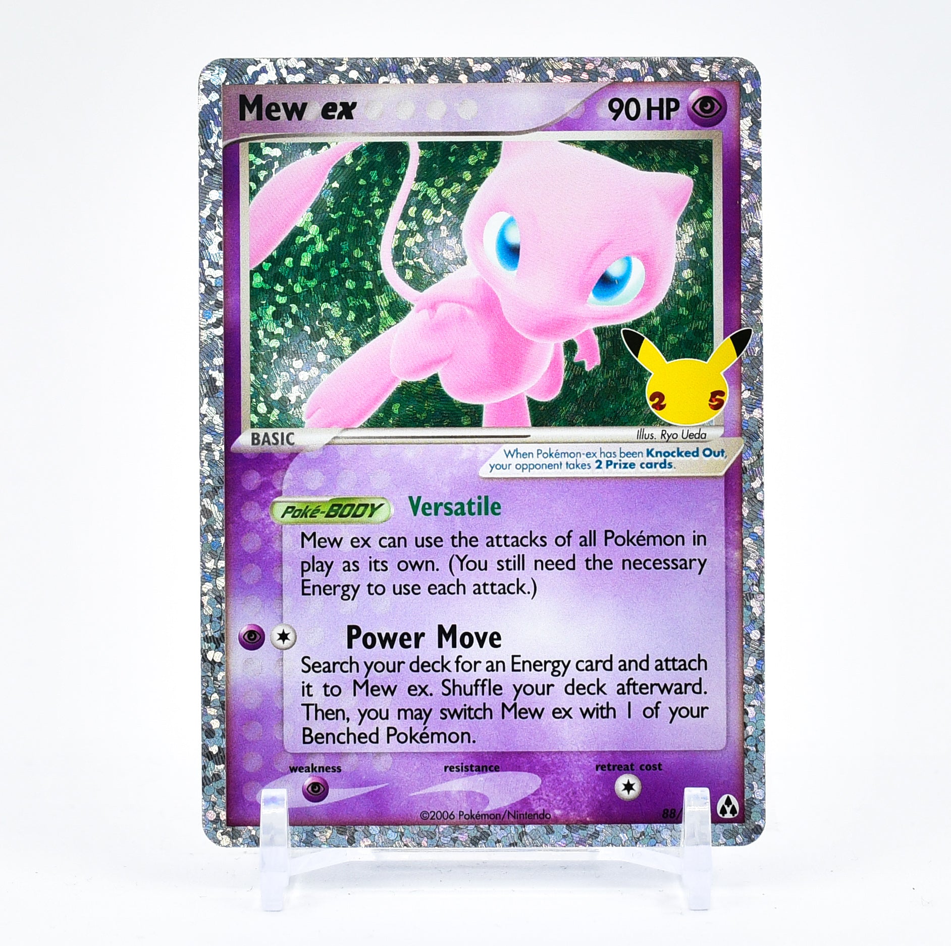 Mew ex - Celebrations 25th Anniversary Classic Collection Pokemon - NM ...
